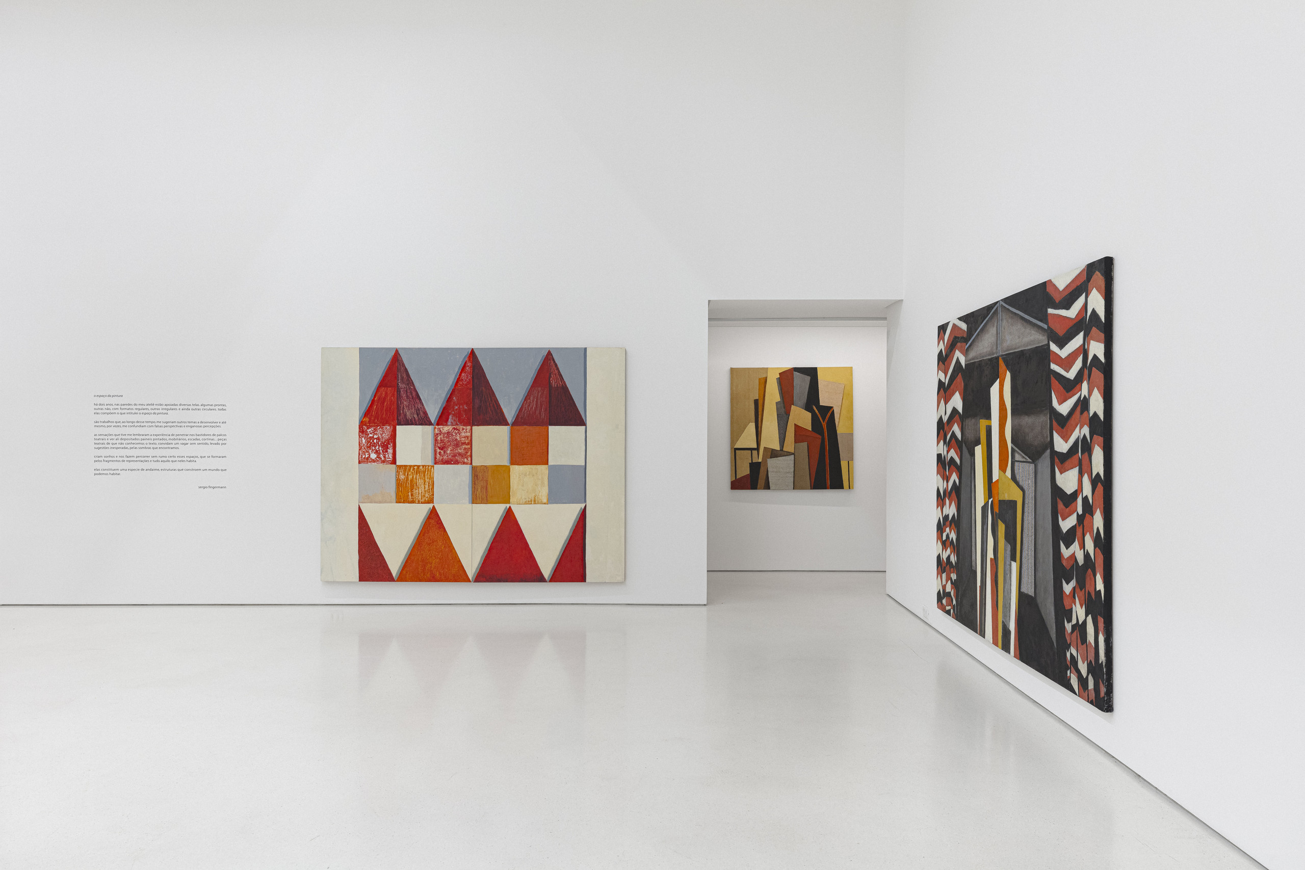 “The Space of Painting” by Sérgio Fingermann - Exhibitions - DAN Galeria