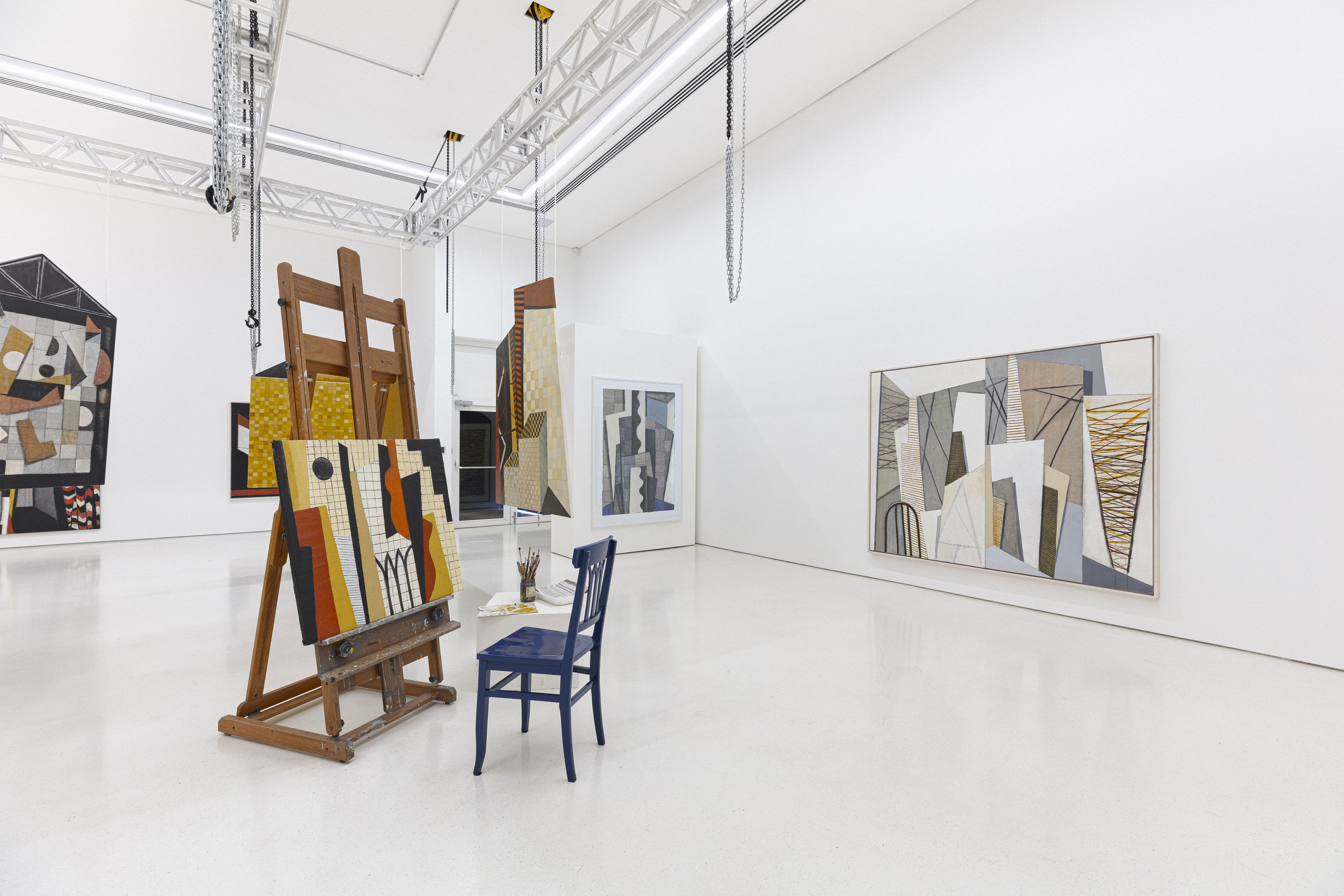 “The Space of Painting” by Sérgio Fingermann - Exhibitions - DAN Galeria