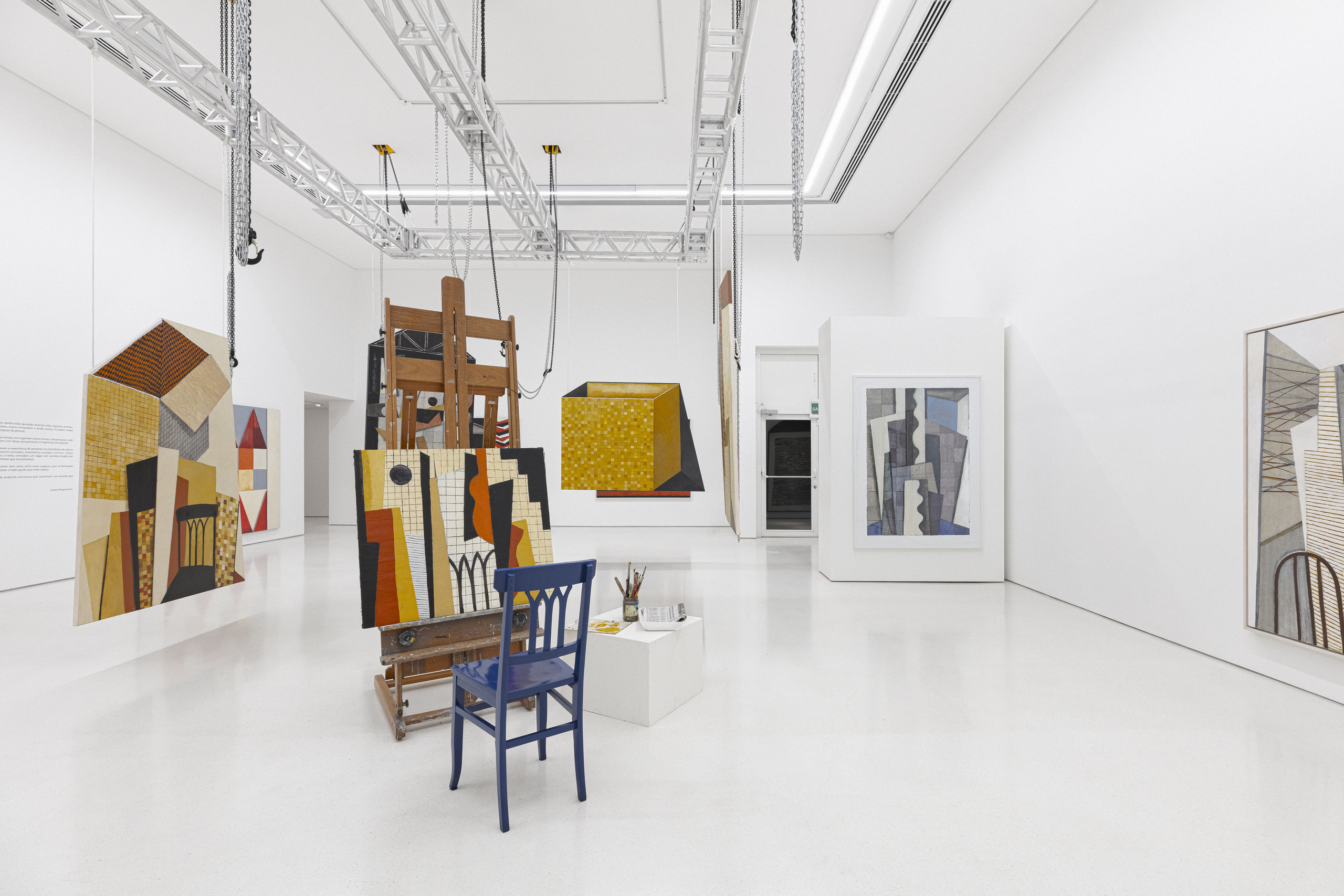 “The Space of Painting” by Sérgio Fingermann - Exhibitions - DAN Galeria